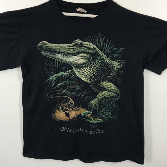 Vintage | Shirts | Vintage Metro Toronto Zoo Tshirt | Poshmark